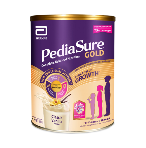 PEDIASURE GOLD 380G VANILLA FLAVOUR – Doc990